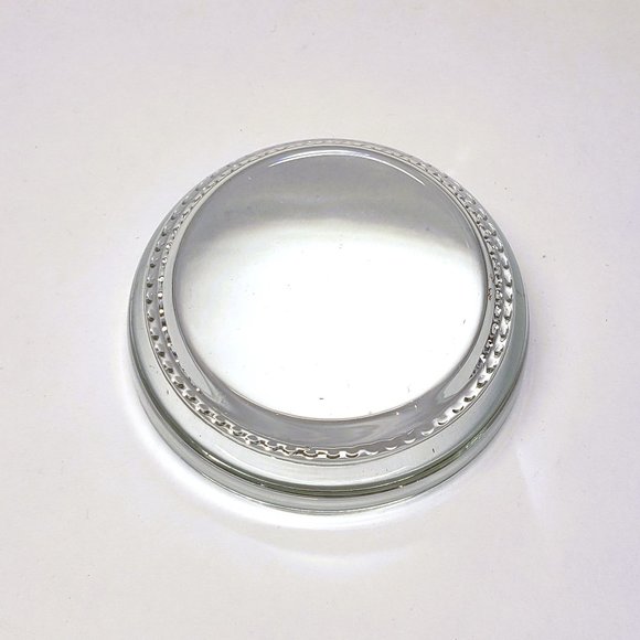 Accents | Vintage Glass Paperweight Magnifying Dome Crafting Diy Make ...